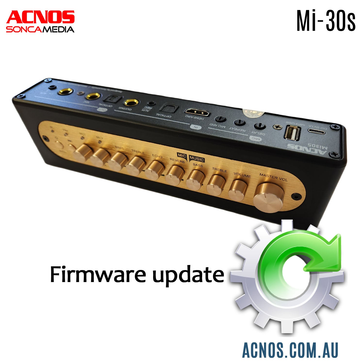 How To Connect Guide - ACNOS Mi-30s Karaoke Mixer & W-Mics